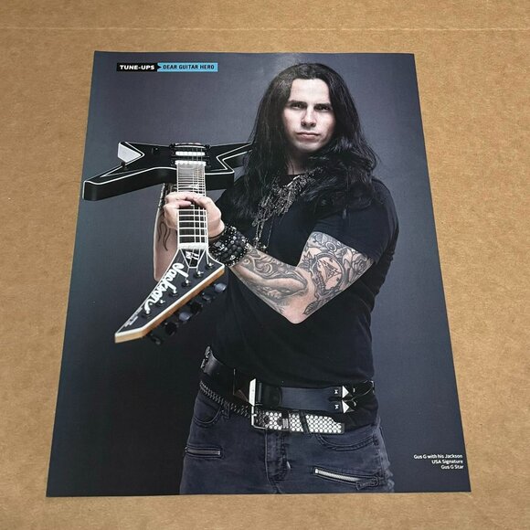 Art | Gus G Of Firewind Music Print Ad Photo 218 | Poshmark